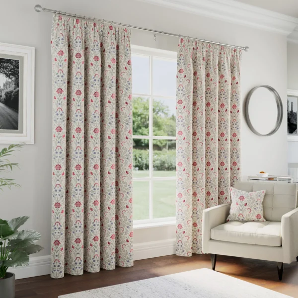 Cotswold Thermal Red Curtains